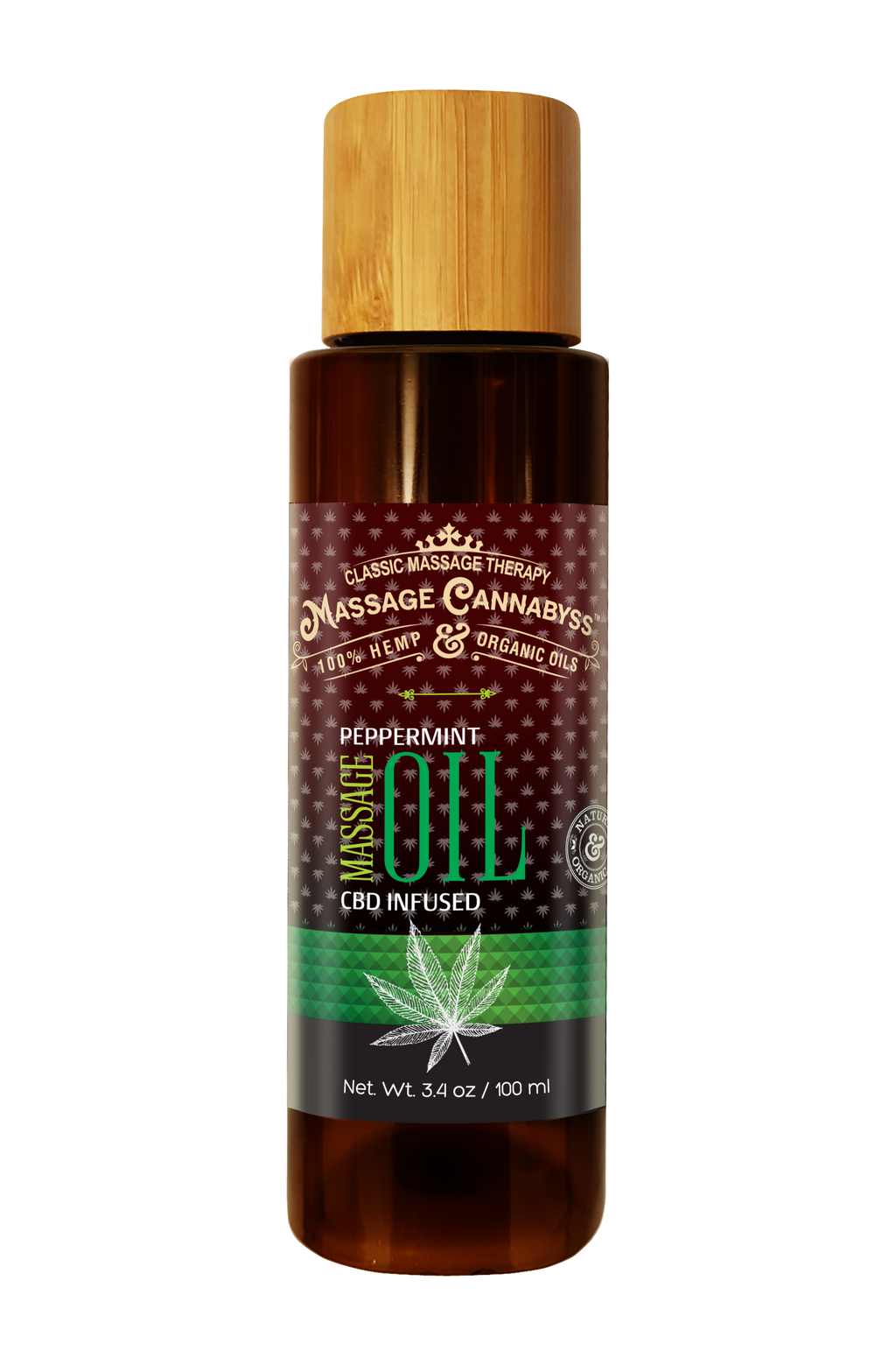 Peppermint Hemp Massage Oil - Muscle and joint pain Benefits – Massage ...